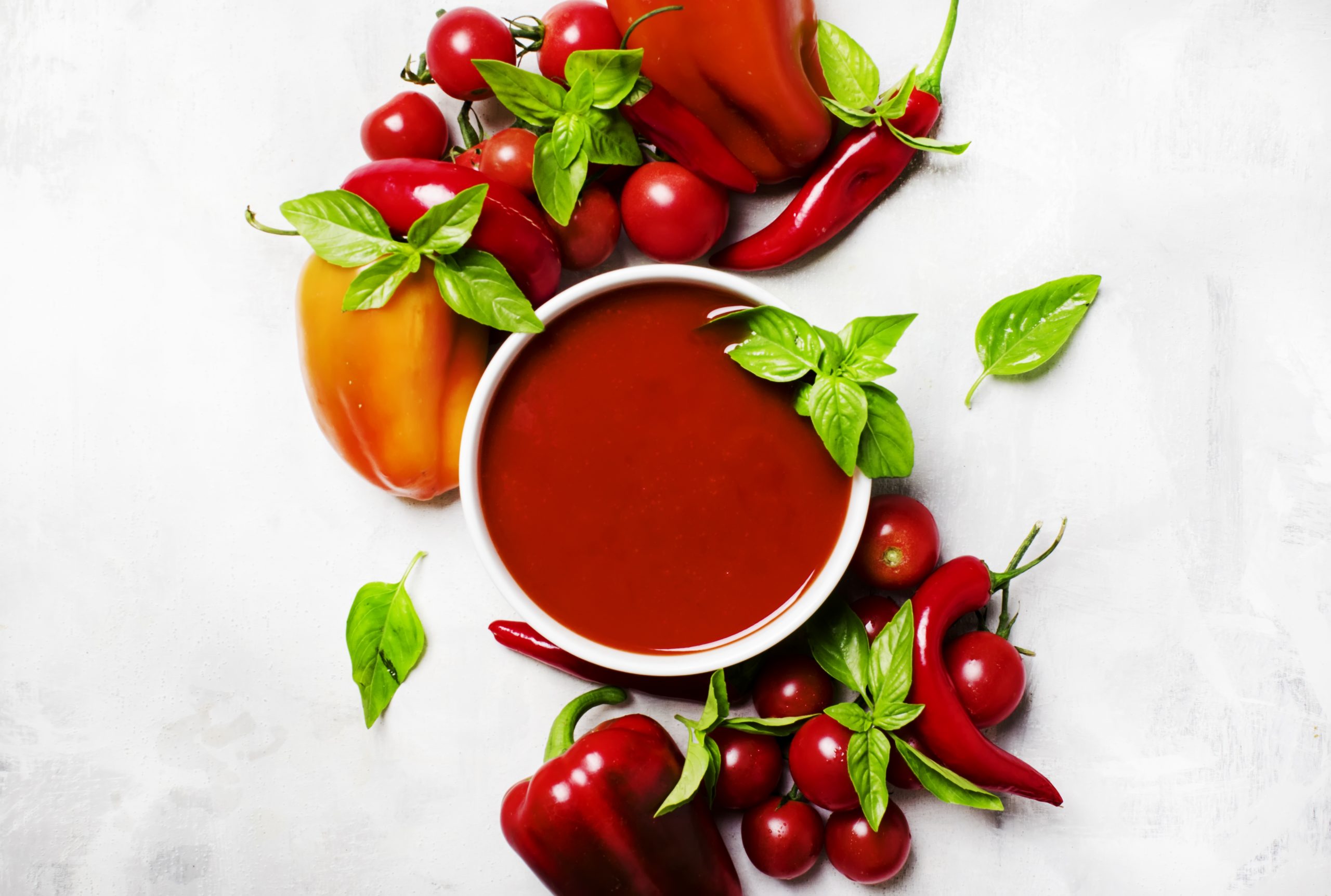 Gazpacho - Soupe Froide Aux Légumes D'été